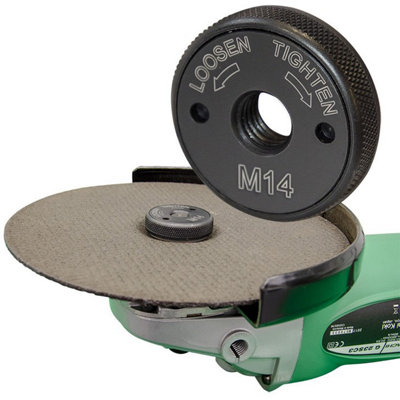 Heavy Duty Angle Grinder Disc Quick Change Locking Flange Nut Quick ...