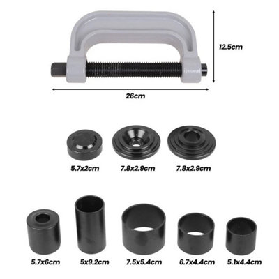 Heavy Duty Ball Joint C-Press Remover Installer & U Joint Removal Tool ...