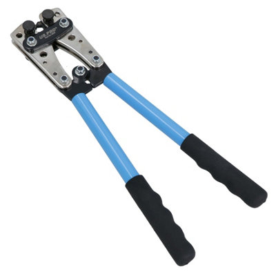 Heavy Duty Battery Cable Crimping Tool Wire Lugs Crimper Terminals 6 ...