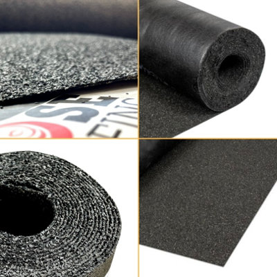 Heavy-Duty Black Polyester Shed Roofing Felt (10m x 1m) - Premium Roof ...