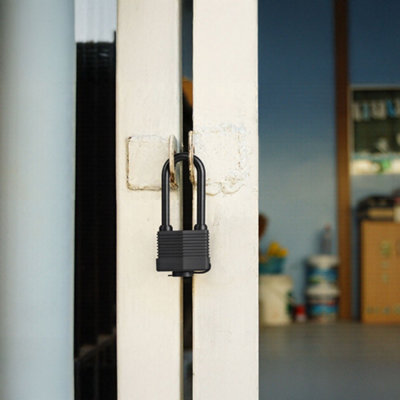 Heavy Duty Brass Core Metal Padlock with 2 Keys in Plastic Protection
