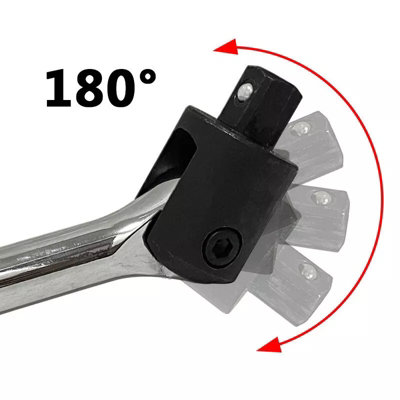 Heavy Duty Breaker Bar - 1/2 Inch Drive - 600mm (24") Long - Swivel Head