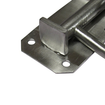Heavy Duty Brenton Pad Bolt Stainless Steel 6" (Sliding Gate Lock Latch ...