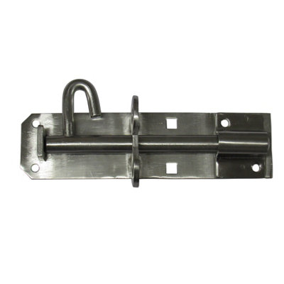 Heavy Duty Brenton Pad Bolt Stainless Steel 8" (Sliding Gate Lock Latch ...