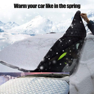 Heavy Duty Car Windscreen Cover Ice Frost Snow Windshield Protector 147 ...