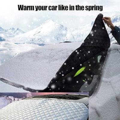 Heavy Duty Car Windscreen Cover Ice Frost Snow Windshield Protector Sun ...