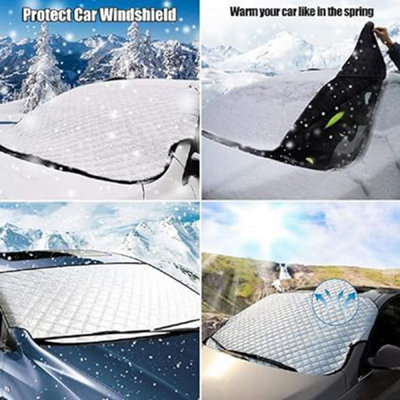 Heavy Duty Car Windscreen Cover Ice Frost Snow Windshield Protector Sun ...