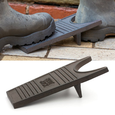 Heavy Duty Cast Iron Boot Jack Wellington Wellies Remover Puller Metal ...