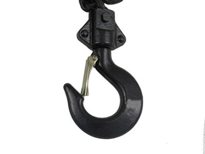 Heavy Duty Chain Block & Tackle 1 Ton 6 Metre (1000KG 1T 6M Lifting Hoist)