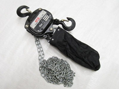 Heavy Duty Chain Block & Tackle 1 Ton 6 Metre (1000KG 1T 6M Lifting Hoist)