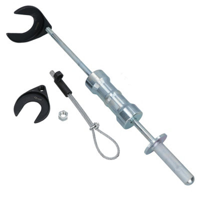 Heavy Duty Driveshaft Inner CV Joint Puller Removal Tool 7LB Slide Hammer