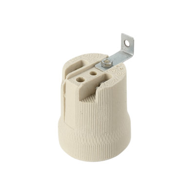 Heavy Duty E26/E27 Ceramic Light Bulb Socket High Temp Porcelain Lamp ...