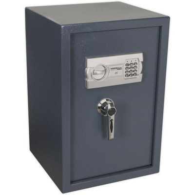 Heavy-Duty Electronic Combination Cash Safe with Twin Lock Bolts