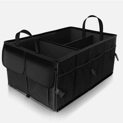 Heavy Duty Foldable Car Boot Organiser, Large Portable Storage Box for ...