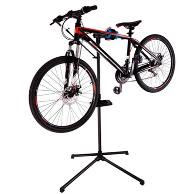 Heavy Duty Folding Bike Repair Stand Adjustable Height, Rotating Clamp ...