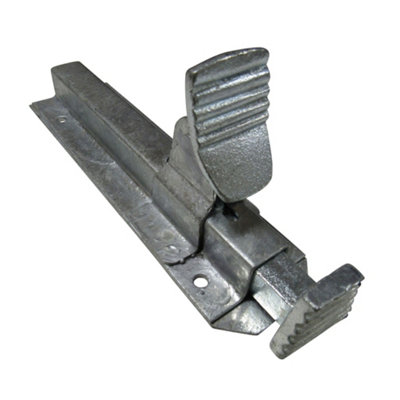 Heavy Duty Foot Operated Bolt (Gate Door Footbolt Floor Lock Galvanised)