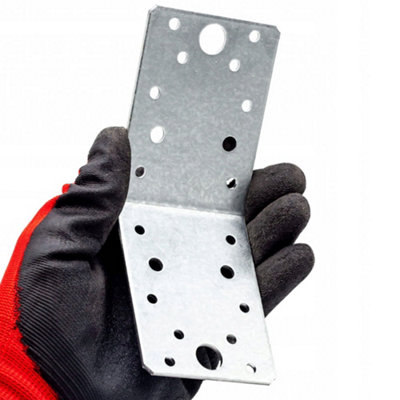 Heavy Duty Galvanised 135 Degrees Angle Bracket - 135 Corner Brace ...