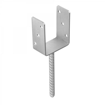 Heavy Duty Galvanised Concrete In Pergola Post Support - Post Bracket ...