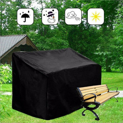 Heavy Duty Garden Bench Cover - Waterproof & UV Resistant, 2 Seater ...