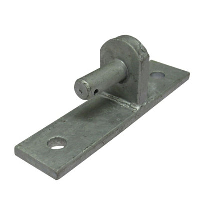 Heavy Duty Gate Hanger Hook Plate X2 (Galvanised Rectangle Pin Hinge)