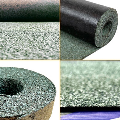 HEAVY-DUTY GREEN POLYESTER SHED ROOFING FELT (8M X 1M) - PREMIUM ROOF ...