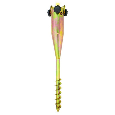 Heavy Duty Ground Spike - Simple to use screw-in system - Ideal for ...