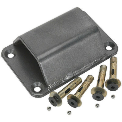 Heavy-Duty Hardened Steel Motorcycle Ground Anchor with Security Bolts ...