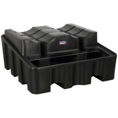 Heavy Duty Horizontal Drum Storage Rack with 450L Spill Tray for Safe ...
