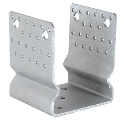 Heavy Duty Hot Dip Galvanised Elevated Pergola Bolt Down Post Support ...
