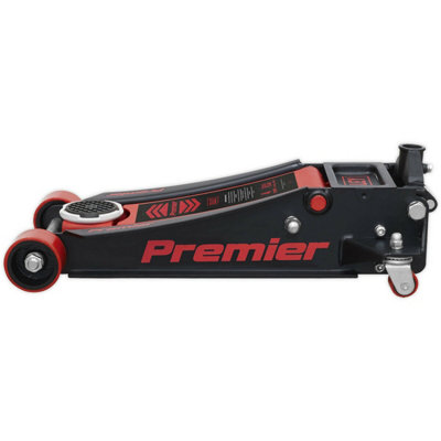 Heavy-Duty Hydraulic Trolley Jack with 4000kg Capacity and Twin Piston ...