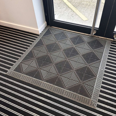 Heavy Duty Interlocking All Season Modular Commercial Entrance Mats ...