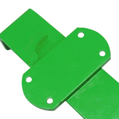 Heavy Duty Kick Over Latch - Green (Stable Door Kickover Catch Gate Lock)