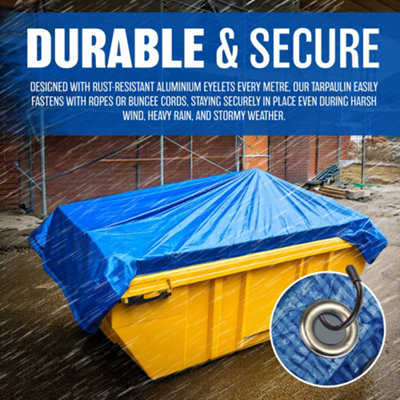 Heavy Duty Lightweight Tarpaulin Ground Sheet Multi Purpose Waterproof ...
