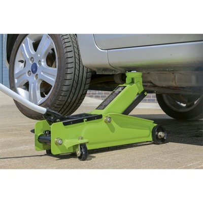 Heavy Duty Long Chassis Trolley Jack with 3000kg Capacity and 432mm ...