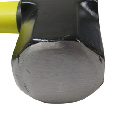 Heavy Duty Lump Sledge Hammer with Fibreglass Handle 7LBS (Long Club ...