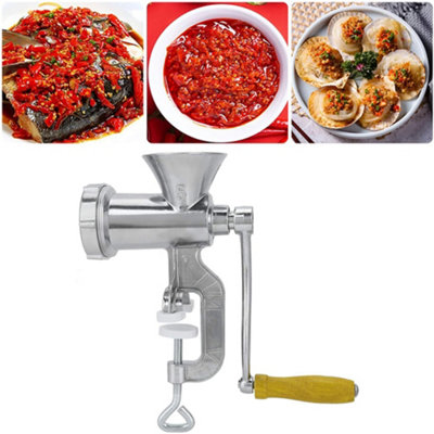 Heavy Duty Manual Sausage Maker Meat Mincer & Grinder Hand Operated ...