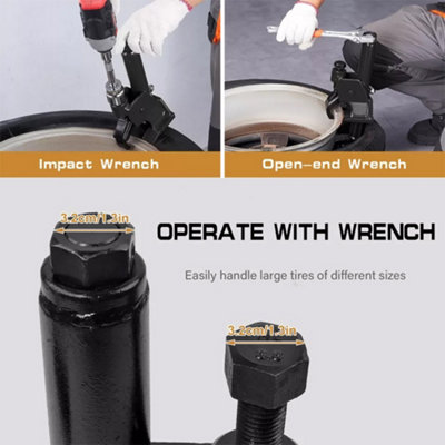 Heavy Duty Manual Tyre Bead Breaker Tool for Cars, Trucks & Tractors