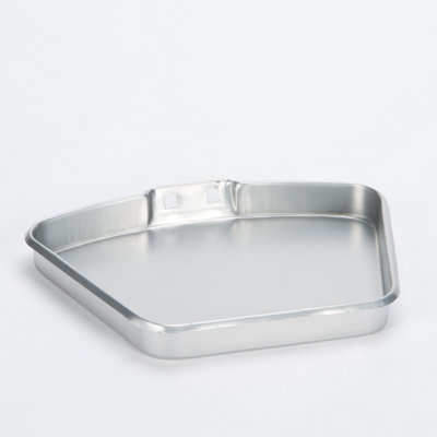 Heavy Duty Metal Ash Pan Black Steel Fireplace and Stove Tray 16 Inch ...