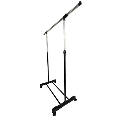 Heavy Duty Metal Clothes Rail Hanger Storage Rack Stainless Steel ...