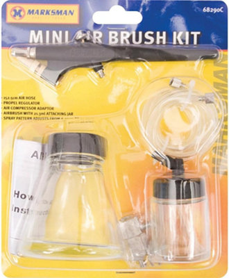 Heavy Duty Mini Air Brush Multi Purpose Cleaning Propel Regulator Tool Home