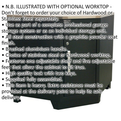 Heavy Duty Modular Corner Floor Cabinet with Adjustable Shelf and ...