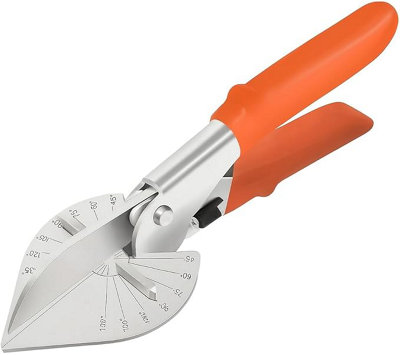 Heavy Duty Multi-Angle Miter Shears Adjustable 45-135 Quarter Round ...