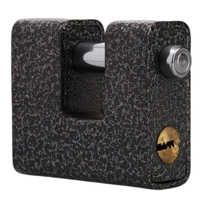 Heavy Duty Padlock Cast Iron Rectangular Container Garage Shed Shutter ...