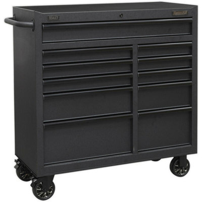 Heavy-Duty Portable Tool Chest with 11 Soft Close Drawers and Locking ...