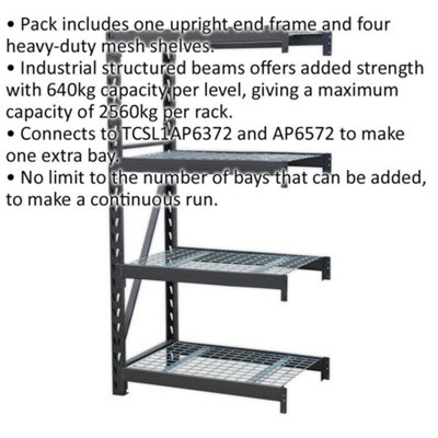 Heavy Duty Racking Extension Pack for ys02459 and ys02463 Units