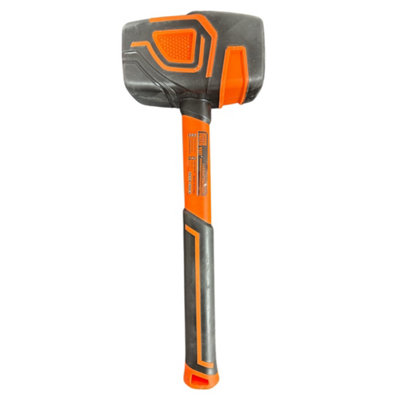 Heavy-Duty Rubber Head Hammer 1000g