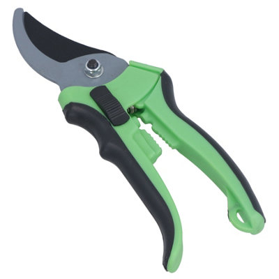 Heavy Duty Serrated Bypass Secateurs Hand Pruners Garden Sheers Cutters