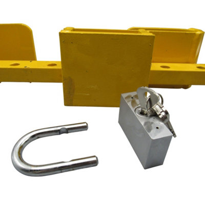 Heavy Duty Shipping Container Lock (Door Storage Trailer Cargo Security ...