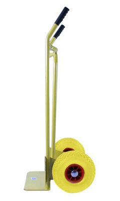 Heavy Duty Solid Toe Sack Truck With Puncture Proof Wheels, Dual Safety ...