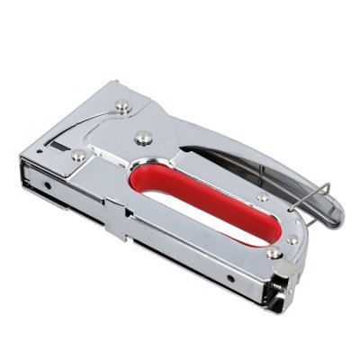 Heavy Duty Staple Stapler Gun for Fabric Furniture Upholstery with 500 ...